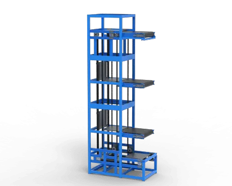 E-shaped Vertical Reciprocating Conveyors Lift – Gradin