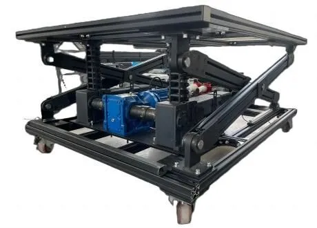 Mobile Rigid Chain Scissor Lift Tables - Gradin