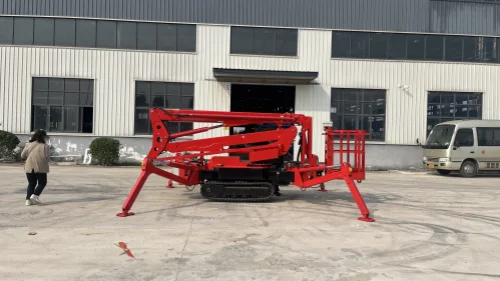 Crawler Spider Boom Lift - Gradin