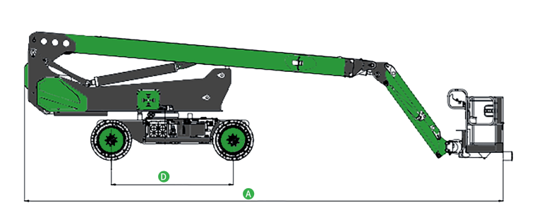 26m Electric Telescopic Boom Lifts – Gradin